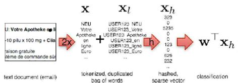 The Hashed Personalization Summarized In A Schematic Layout Each Token