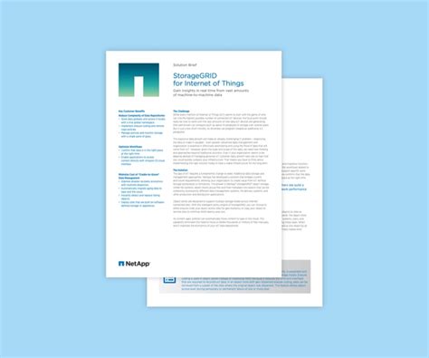 Internet Of Things Iot Solutions And Strategies Netapp