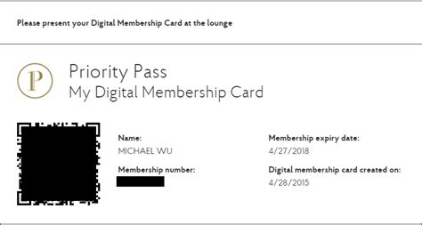 Digital Priority Pass Membership Card Available Dem Flyers