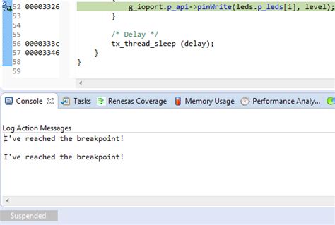 Debugging Synergy Applications Efficient Debugging Using Breakpoints