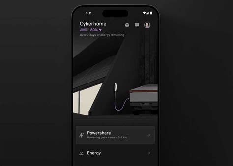 Tesla Powershare Home Power Backup From Cybertruck
