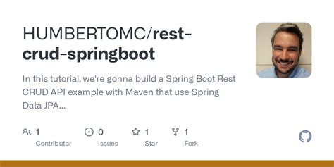 GitHub HUMBERTOMC Rest Crud Springboot In This Tutorial We Re Gonna Build A Spring Boot Rest