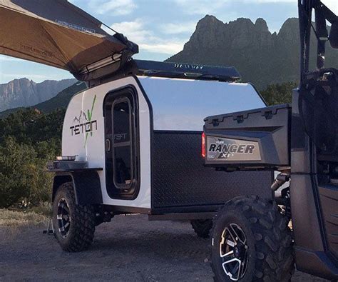 The Tiny Tipoon Camper Pops Open To Provide A Full Home On Wheels