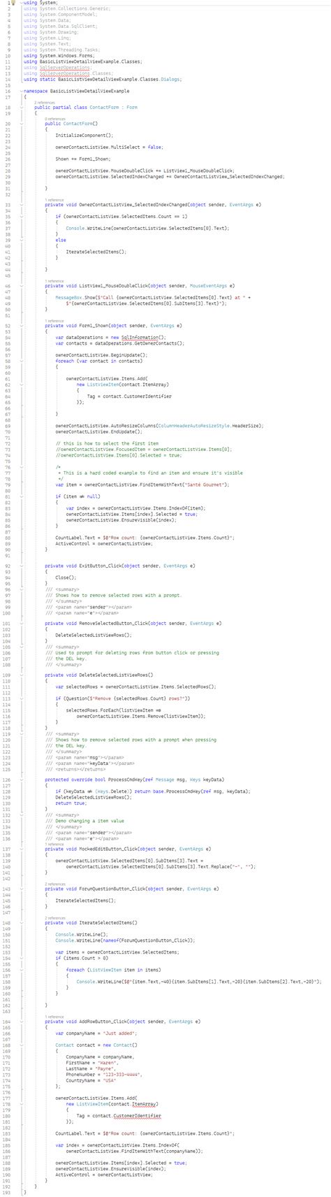 how to fill a listview microsoft qanda