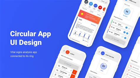 Circular Ui Design On Behance