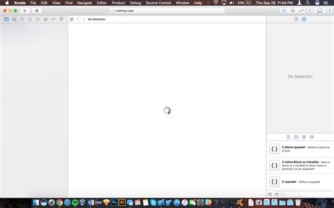 Crash Xcode 8 Hangs Up On Loading Stack Overflow