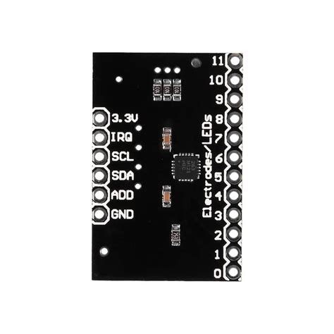 Mpr121 브레이크 아웃 V12 근접 용량 성 터치 센서 컨트롤러 Arduino 용 키보드 개발 보드 모듈 컴퓨터 구성요소