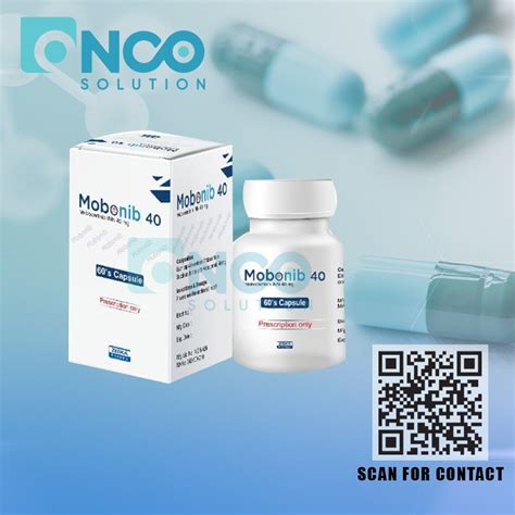 Mobonib 40 Mg Mobocertinib Capsules Onco Solution