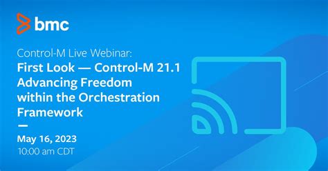 Devin Mccarthy On Linkedin Sign Up For This Bmc Software Control M Webinar To Get A First Look