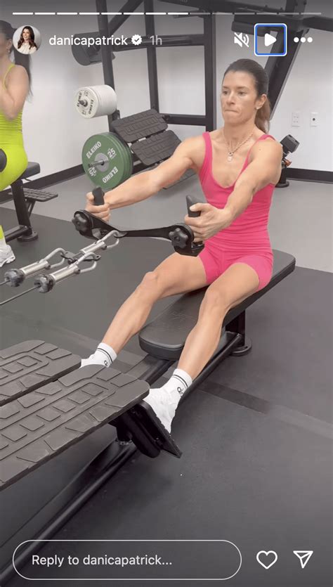 Danica Patrick Stuns In Eye Popping Pink Outfit At The Gym Friday