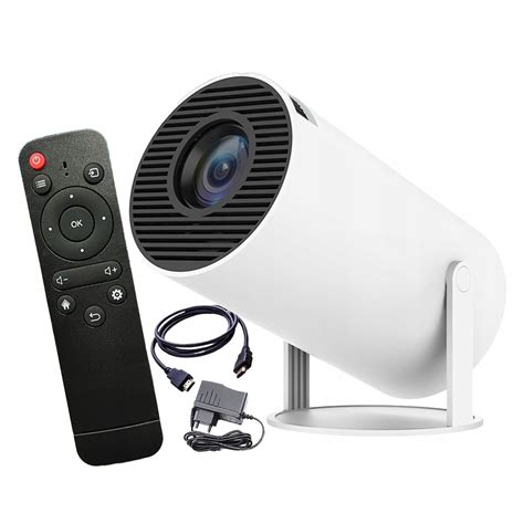 Obrotowy Smart Projektor Mini Rzutnik Z G O Nikiem Full Hd Przeno Ny