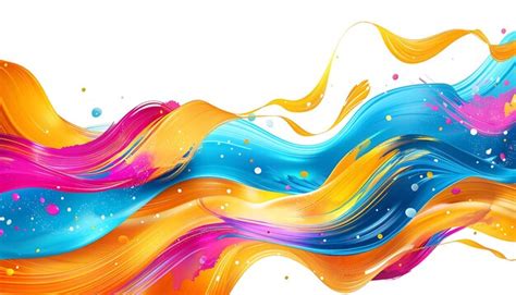 Liquify Texture Colored Abstract Background Premium Ai Generated Image
