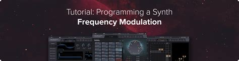 Tutorial Programming A Synth Frequency Modulation Explained 912