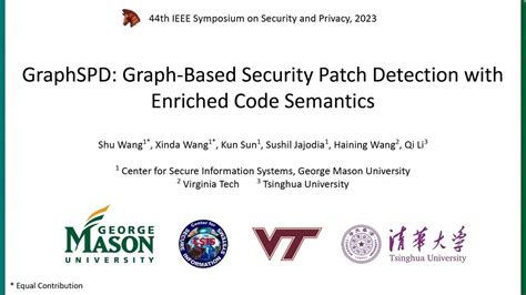 graphspd graph based security patch detection with enriched code