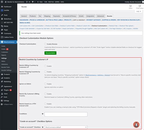 WooCommerce Checkout Customization Plugin Booster For WooCommerce