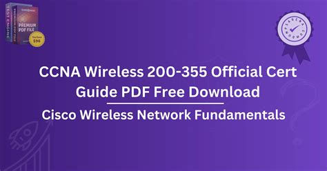 Ccna Wireless 200 355 Official Cert Guide Pdf Free How It Helps
