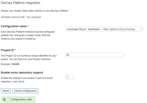 sonarqube stopped posting decoration to gitlab merge request