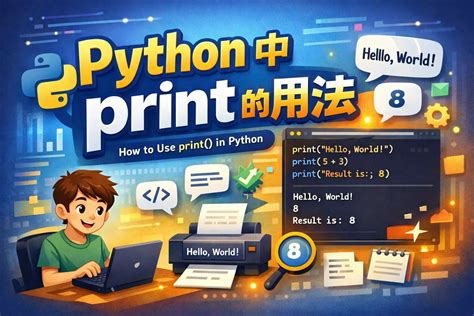 Python 输print怎么用