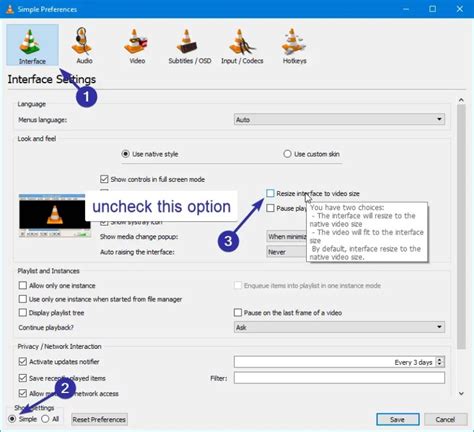 How To Stop Vlc Media Player Resizing Automatically