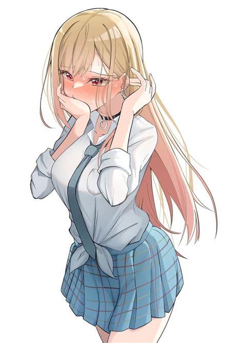 Blushing Marin Kitagawa By My Dress Up Darling Know Your Meme