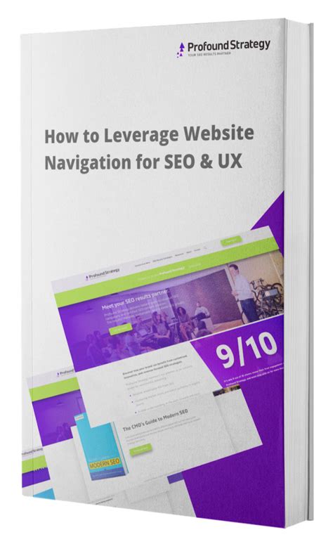 website navigation design and seo [pdf] profound strategy