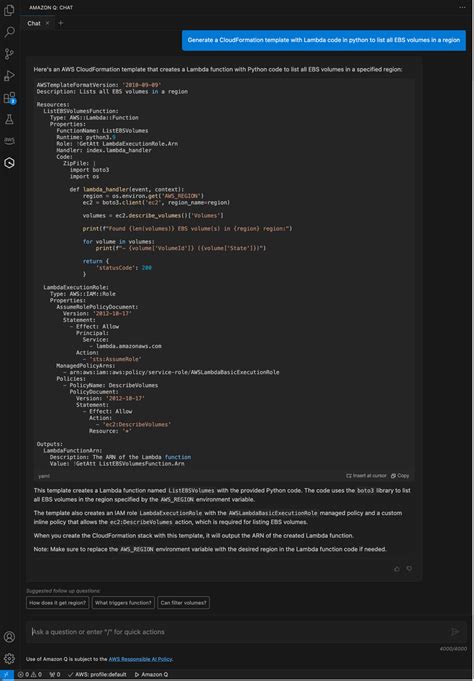 Five Ways Amazon Q Simplifies Aws Cloudformation Development Aws Devops And Developer