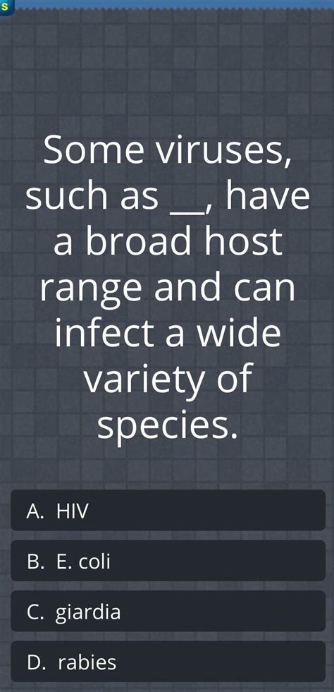 Answered Is Some Viruses Such As Have A Broad Host Range And Can Kunduz
