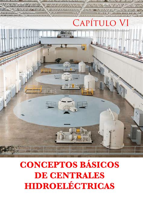 Pdf Capítulo 6 Conceptos Básicos De Centrales Hidroeléctricas