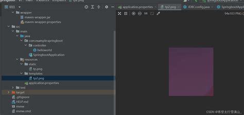 Springboot静态资源配置相关网站图片静态资源配置方法 Csdn博客