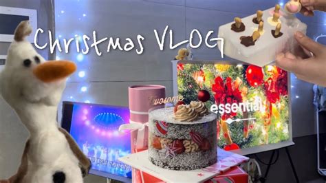 Vlog 🎅크리스마스 홈파티 Feat가족🎄 양모펠트 얼초 행복한 크리스마스 Youtube