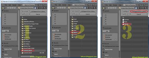 TUTORIAL BLENDER CARA IMPORT FILE BLENDER