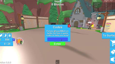 Roblox Mining Simulator CODES YouTube