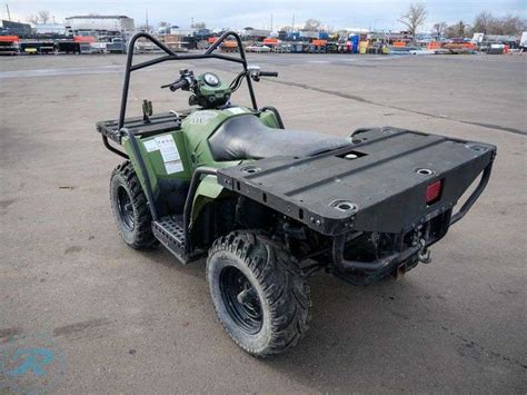 2005 Polaris Sportsman 700 Twin 700 Mv7 4x4 Atv Roller Auctions