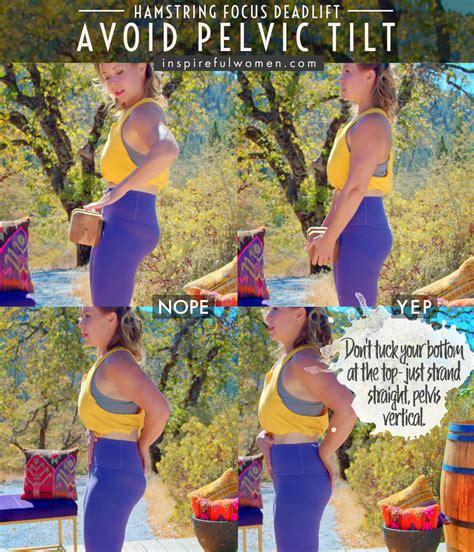 Glute Deadlift Dumbbells Inspireful Women
