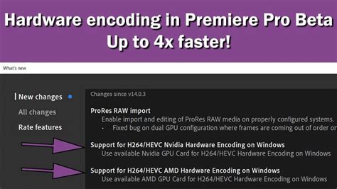 Premiere Pro Beta H 264 Nvidia Hardware Encoding Performance Puget Systems