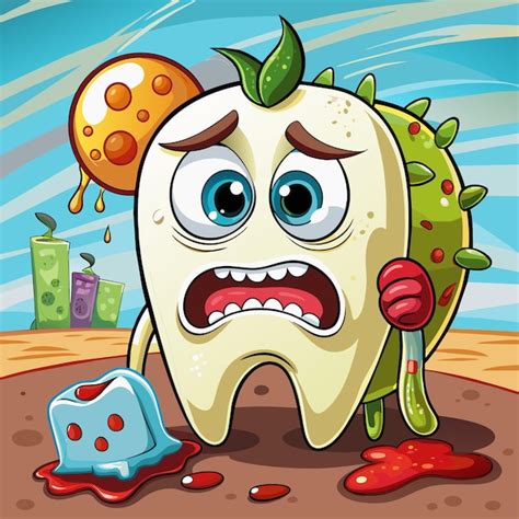 Premium Vector A Cartoon Image Of A Monster With A Grumpy Face And A