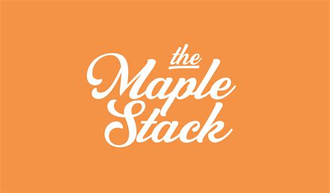 The Maple Stack Brand Identity On Behance