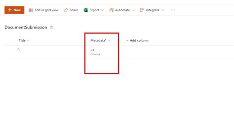Powerautomate Copy Managed Metadata Department Column Value In List