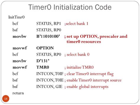 interrupts counter and timers ppt download