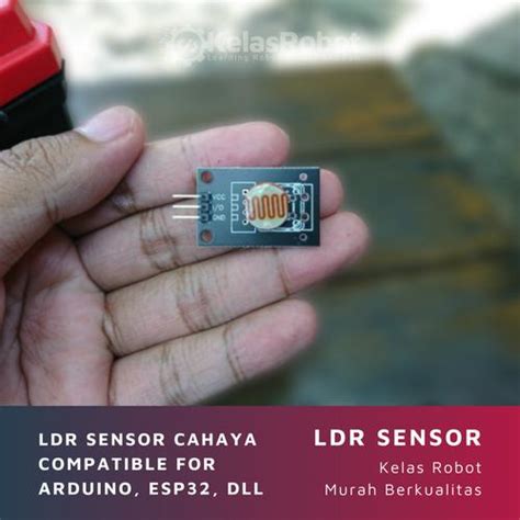 Jual Ldr Sensor Cahaya Analog Sensor For Arduino Kab Sumedang Kelasrobot Tokopedia