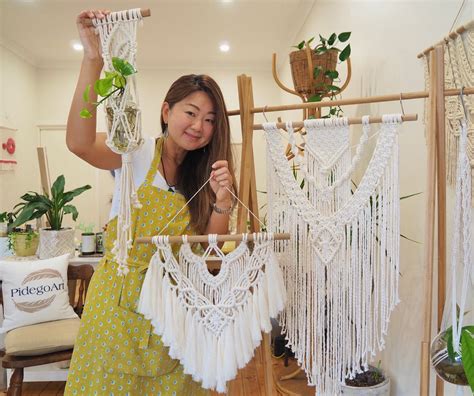 Macrame Workshops Sydney Pidegoart