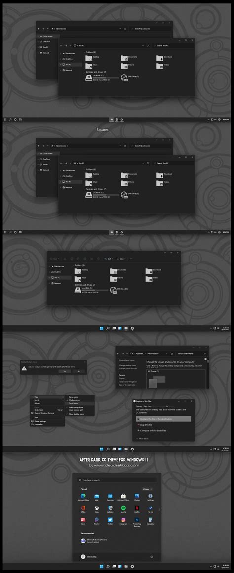 Cleo Desktop On Linkedin After Dark Cc Theme For Windows 11