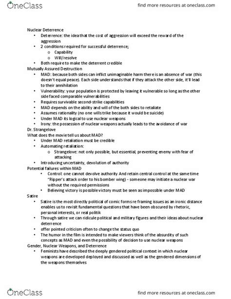 Class Notes For Polsci 2mn3 At Mcmaster University