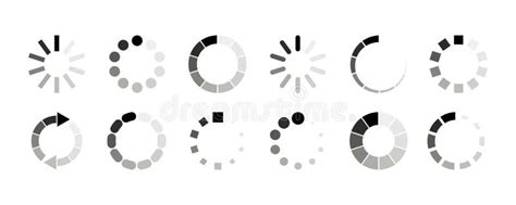 Download Symbol Status Or Indicator Loading Stock Illustration Illustration Of Upload Blank