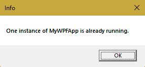 Mitesh Sureja S Blog How To Make Sure Only Single Instance Of Your Application Is Running