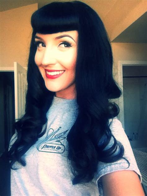 11 Awesome Pin Up Hairstyles For Long Hair With Bangs