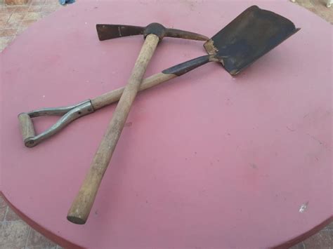 Pico Y Pala Forjado Con Cabo Gherardi Y Pala Ancha Comprá En San Juan