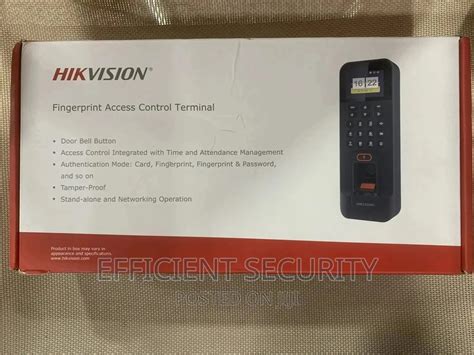 Hikvision Fingerprint Access Control Terminal In Ikeja Safety Equipment And Protective Gear