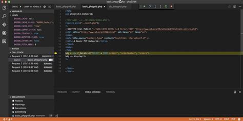 Learn To Debug PHP In Visual Studio Code With XDebug PHP Controls