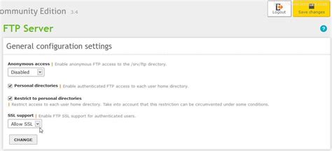 Installing Ftp Server And Mapping Ftp Directories In Zentyal Pdc Part 8